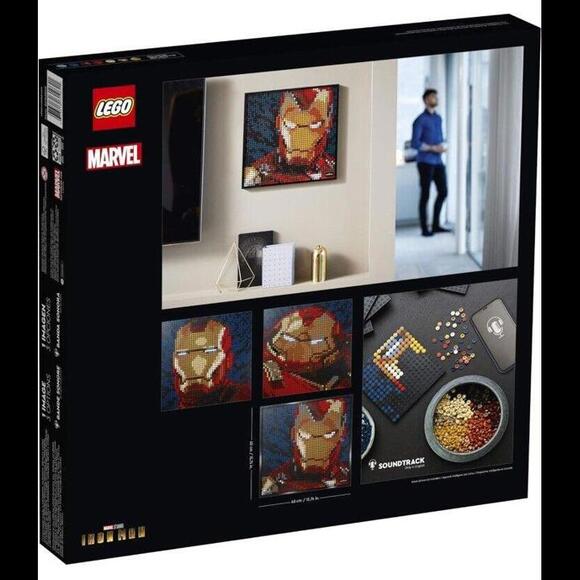 Lego | Other | Lego Art Marvel Studios Iron Man 3199 Retired Set Brans ...